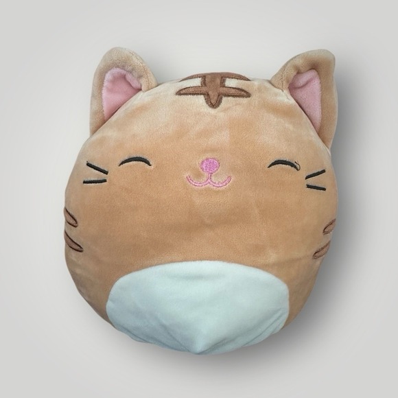 Squishmallows | Toys | Squishmallows 8 Nathan The Cat Orange Tan Tabby ...